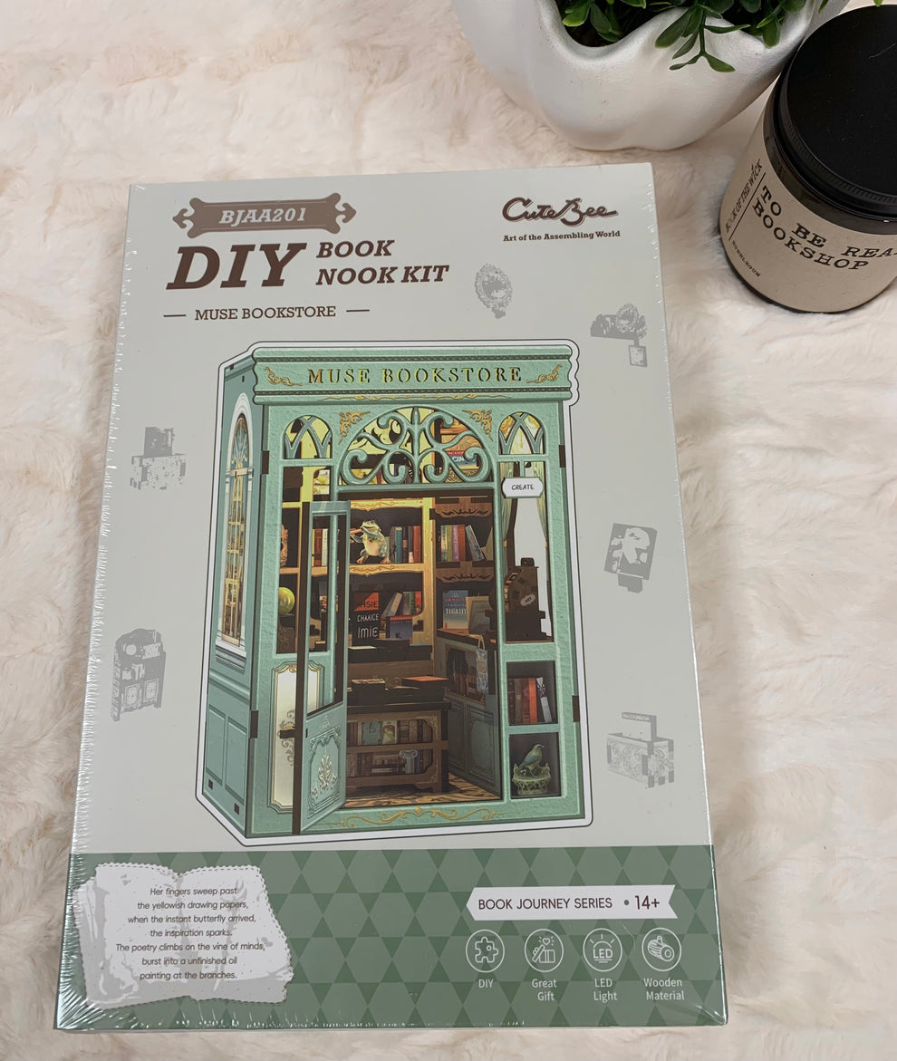 Muse Bookstore Book Nook Kit – To Be Read Bookshop