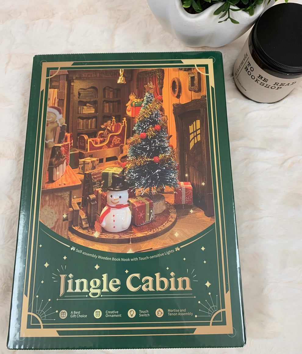 Jingle Cabin Book Nook Kit – To Be Read Bookshop